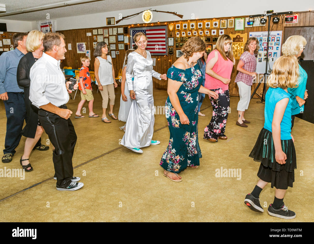 Line Dancing High Resolution Stock Photography and Images - Alamy