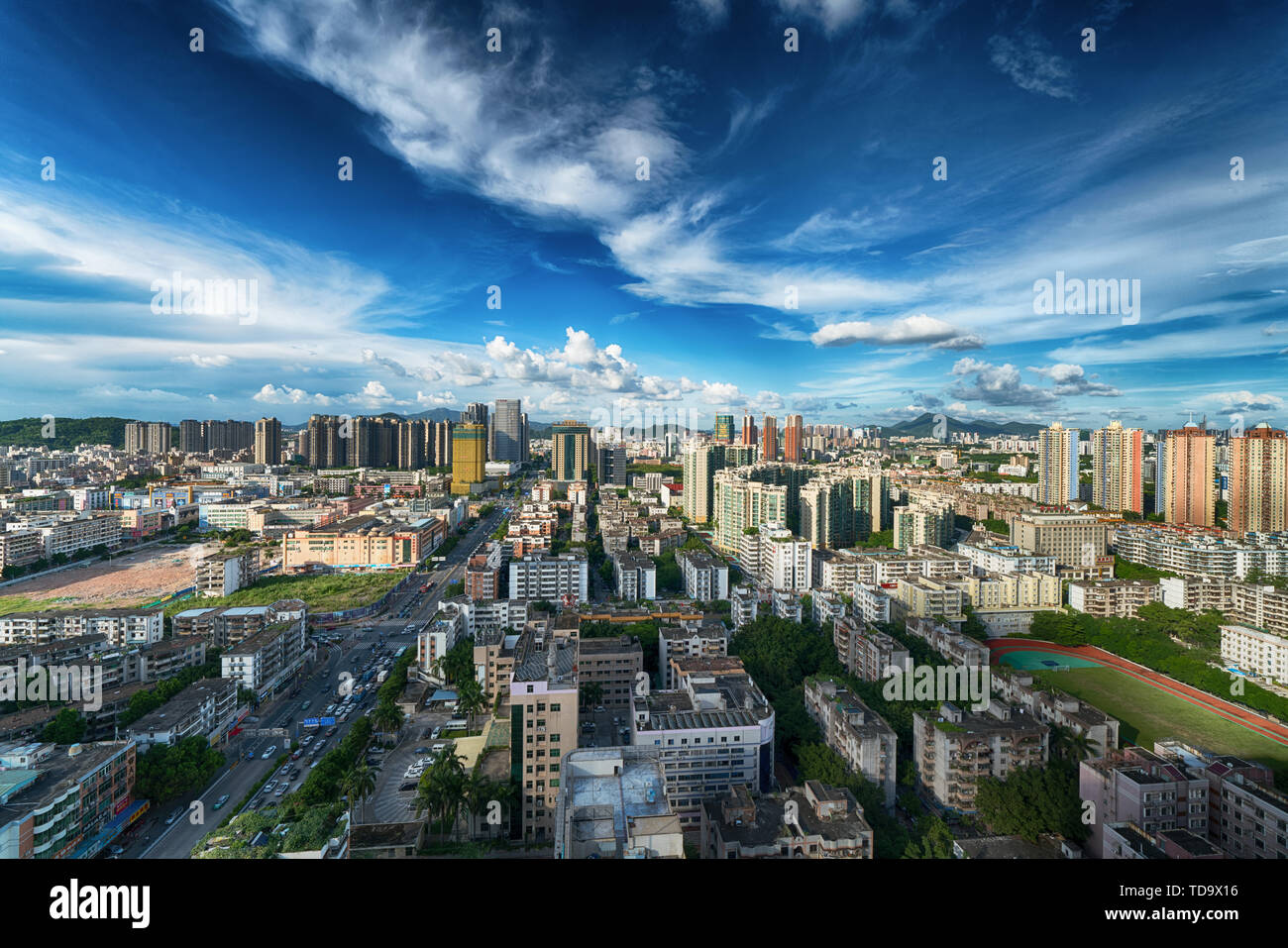 Photographed in Baoan District, Shenzhen City, Guangdong Province Stock ...