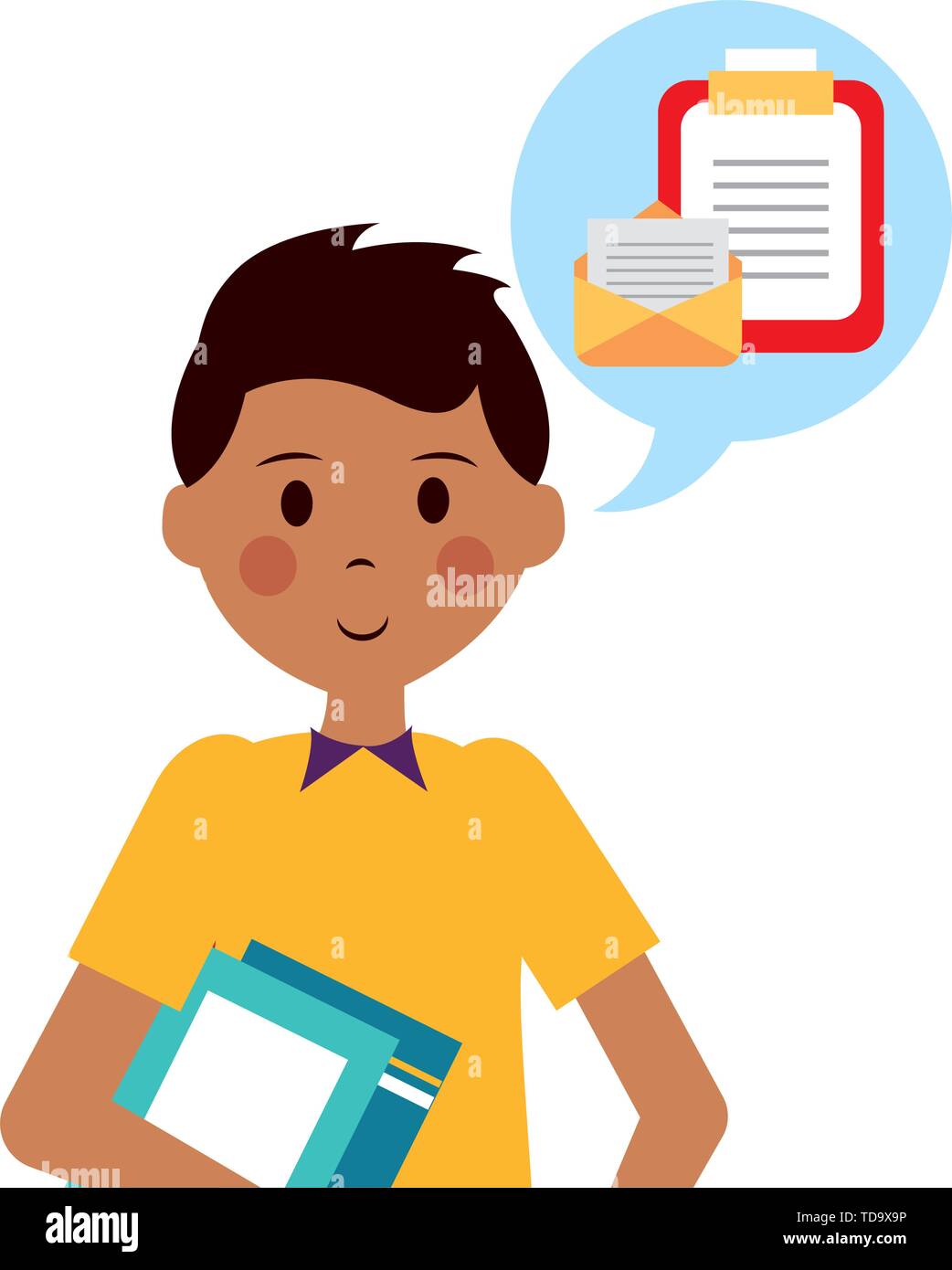 Smiling teacher icon cartoon Stock Vector Images - Alamy