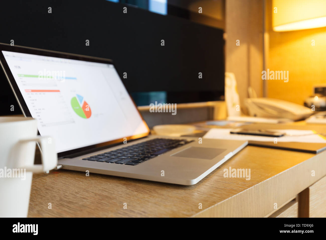 Computers in room Stock Photo - Alamy