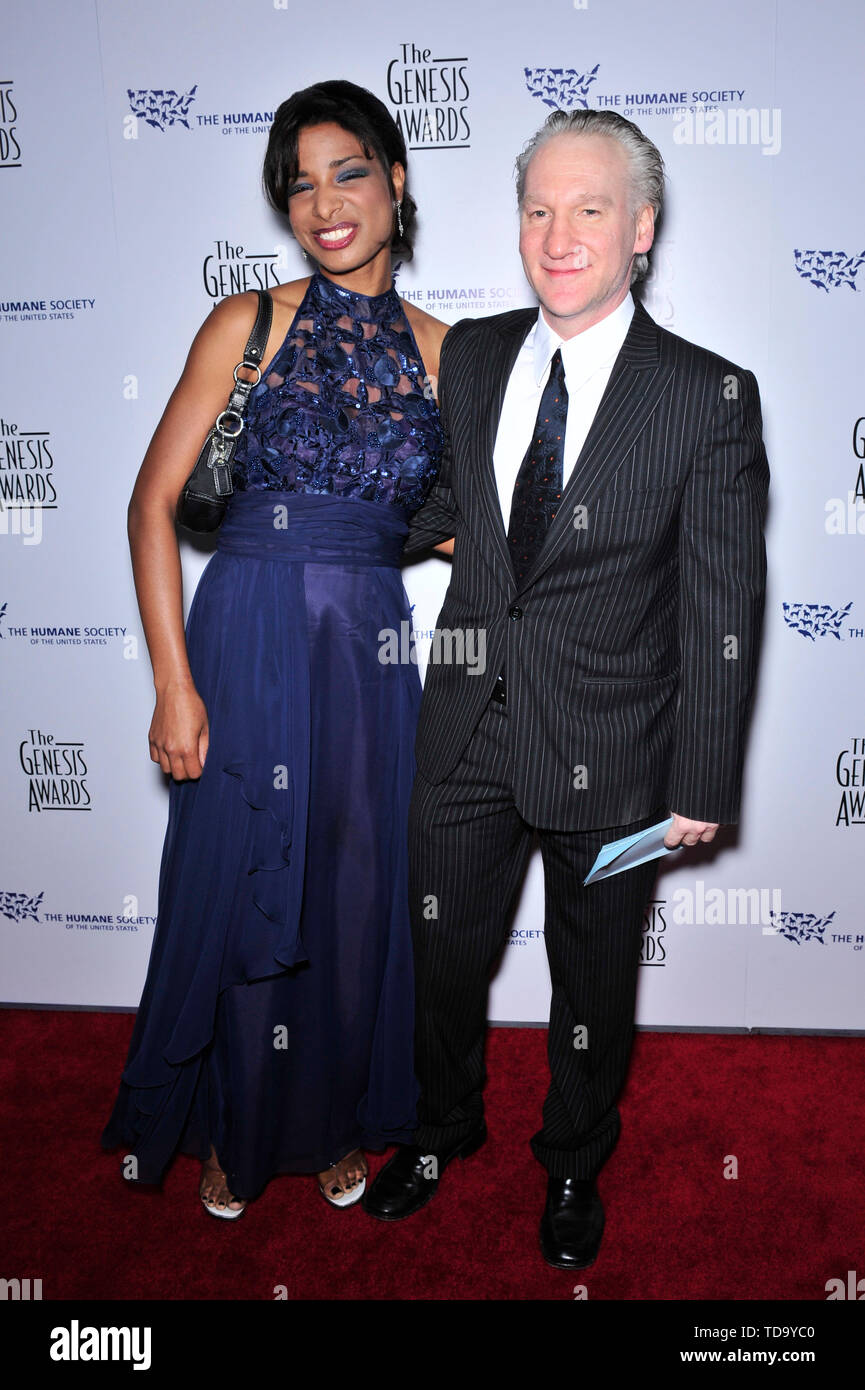 LOS ANGELES, CA. March 29, 2008: Bill Maher & date at the 22nd Annual ...