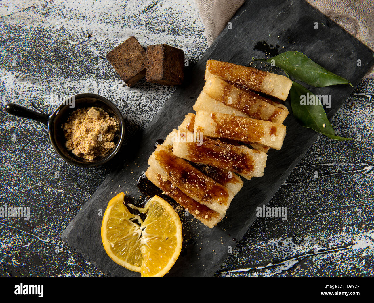 brown sugar dumpling Stock Photo - Alamy