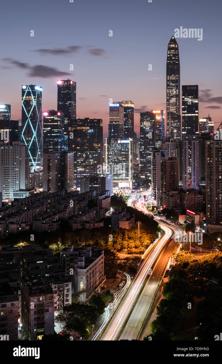 Futian And High Rise Building Architecture Scenery High Resolution ...