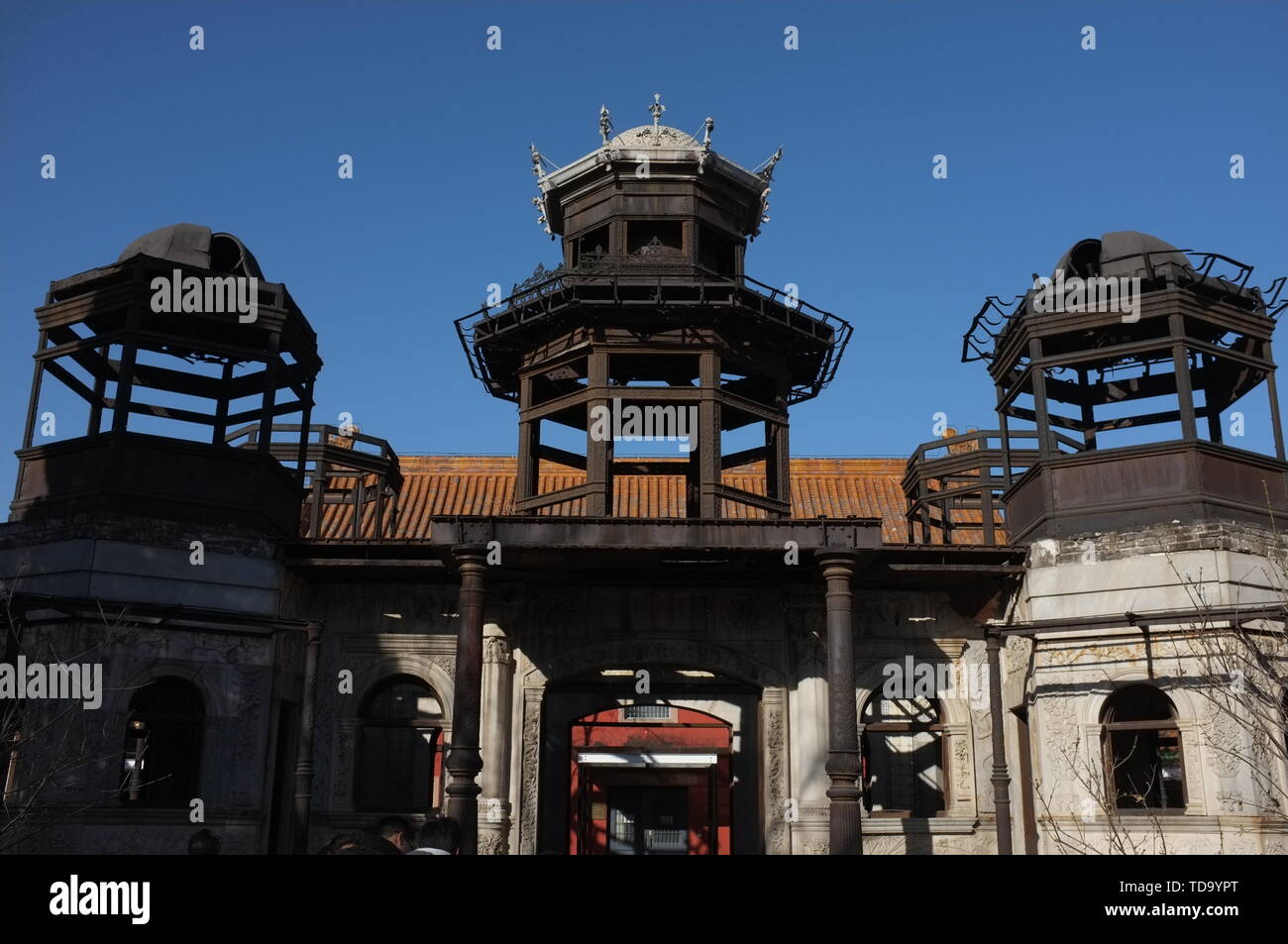 Building materials of the National Palace Museum in Beijing Stock Photo ...