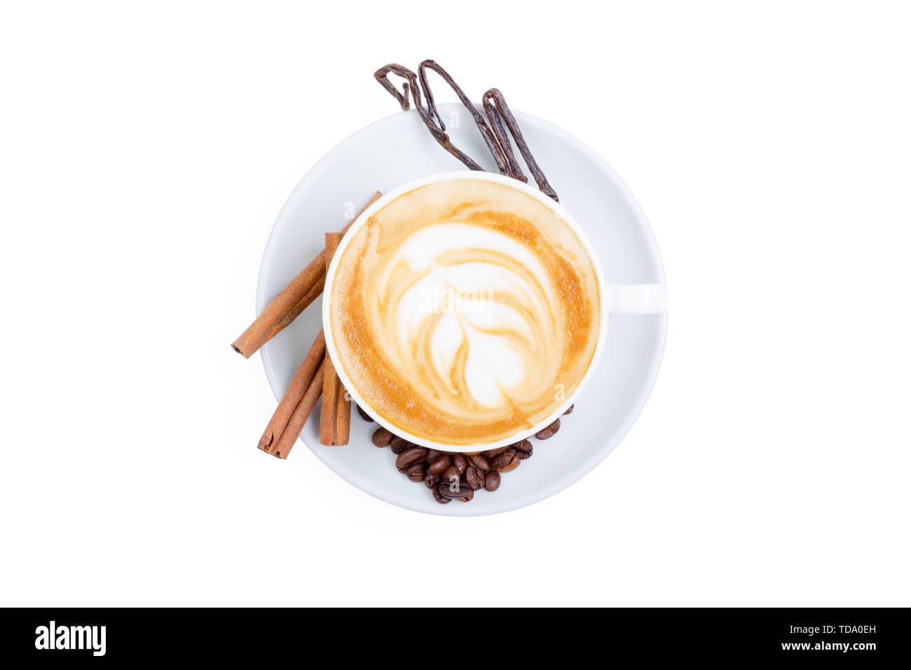 Coffee isolated on white background Stock Photo - Alamy