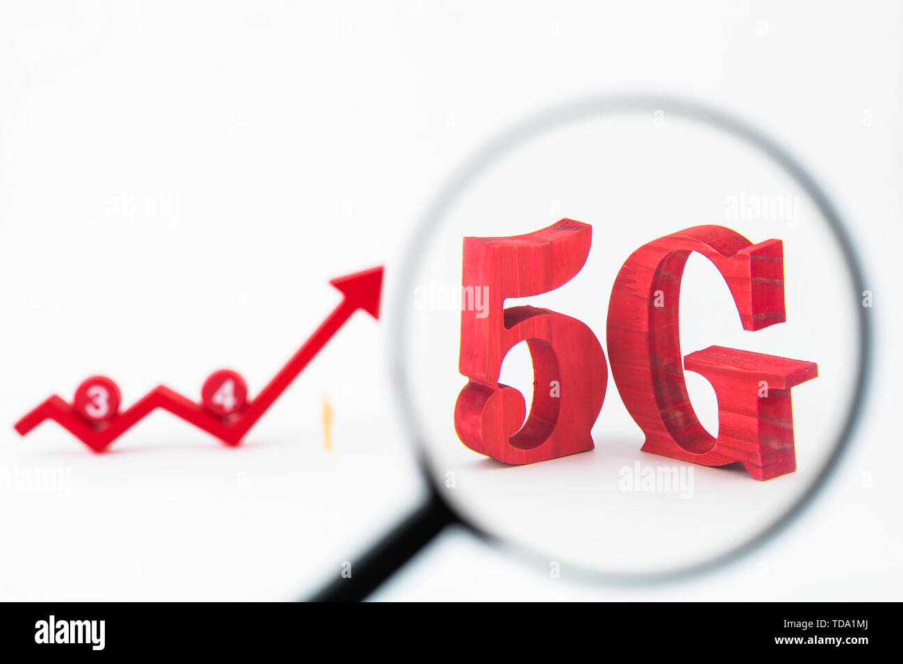 The 5G concept changes life, the high-tech trend in the future Stock ...