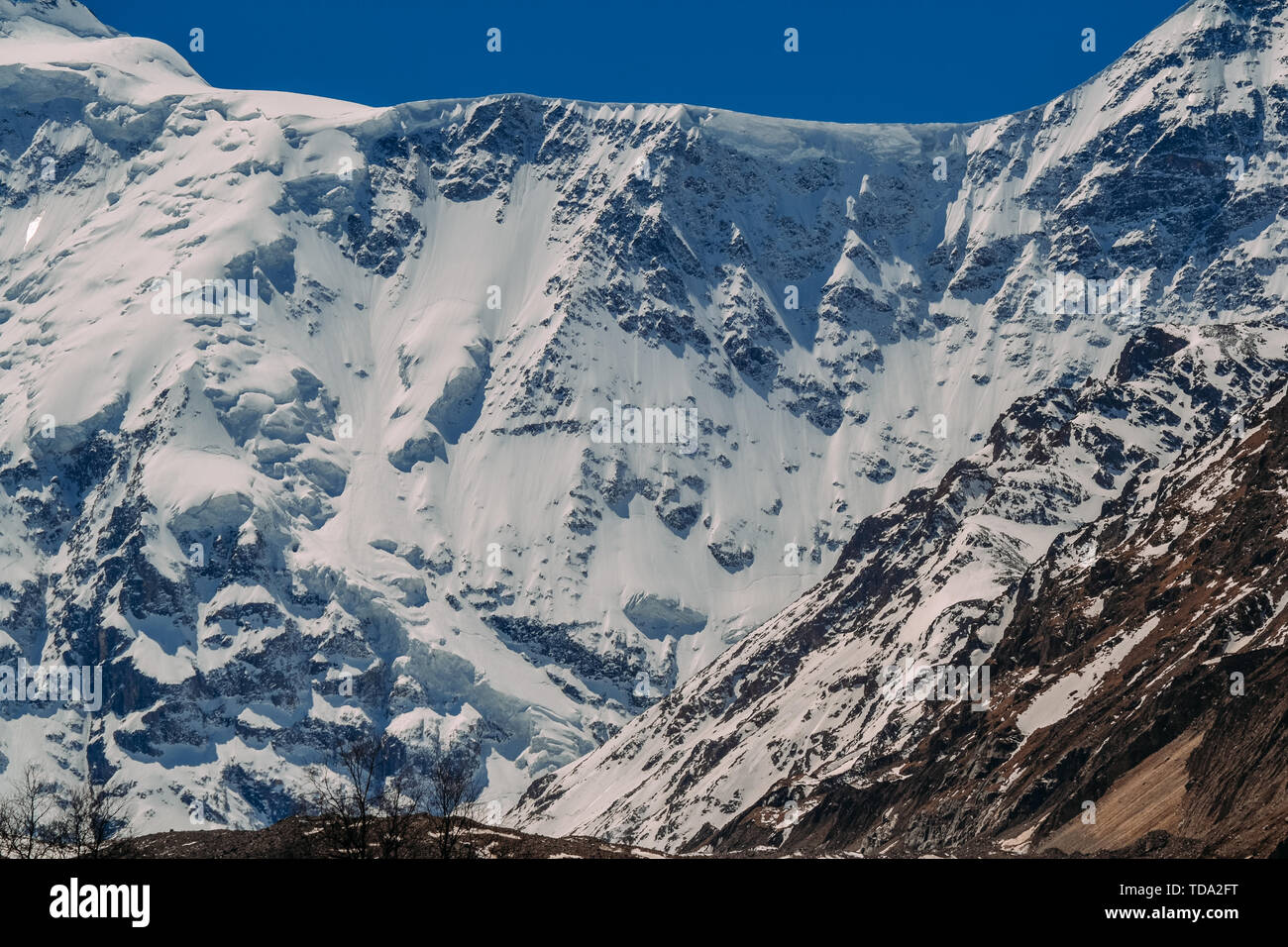 landscape from the high mountains in the daytime Stock Photo - Alamy