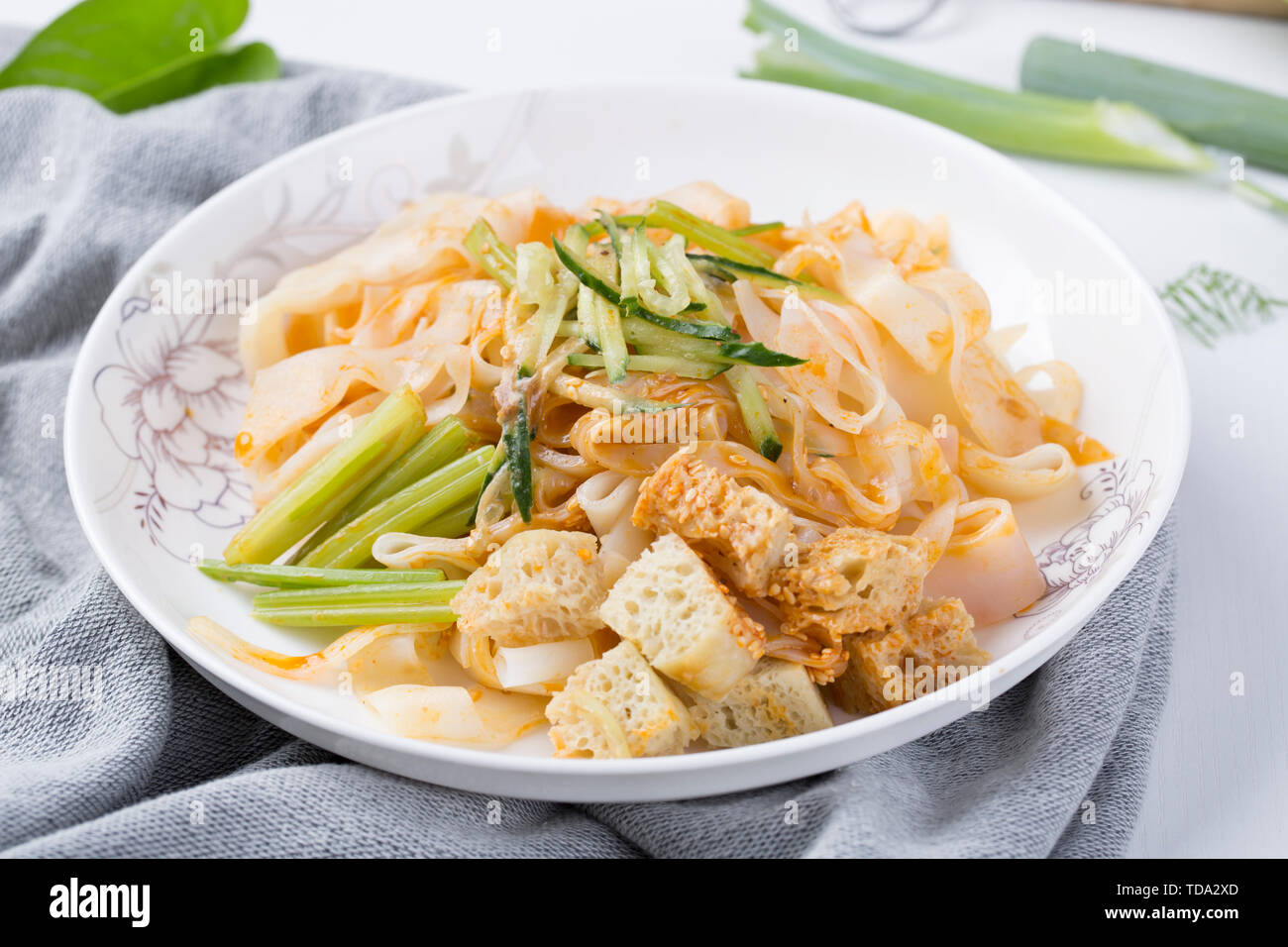 Traditional Chinese cuisine, cold skin Stock Photo - Alamy