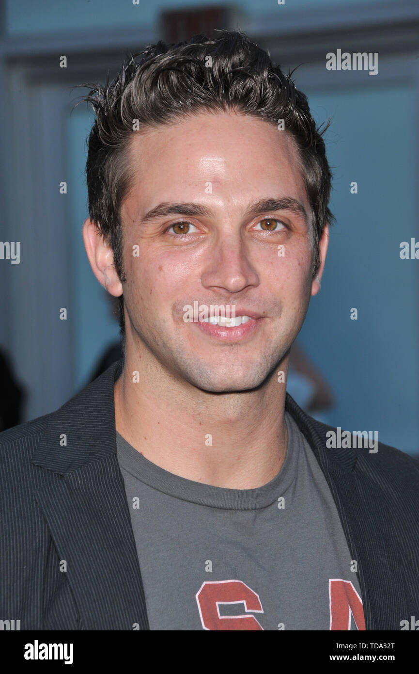 LOS ANGELES, CA. August 07, 2008: Brandon Barash at the premiere of ...