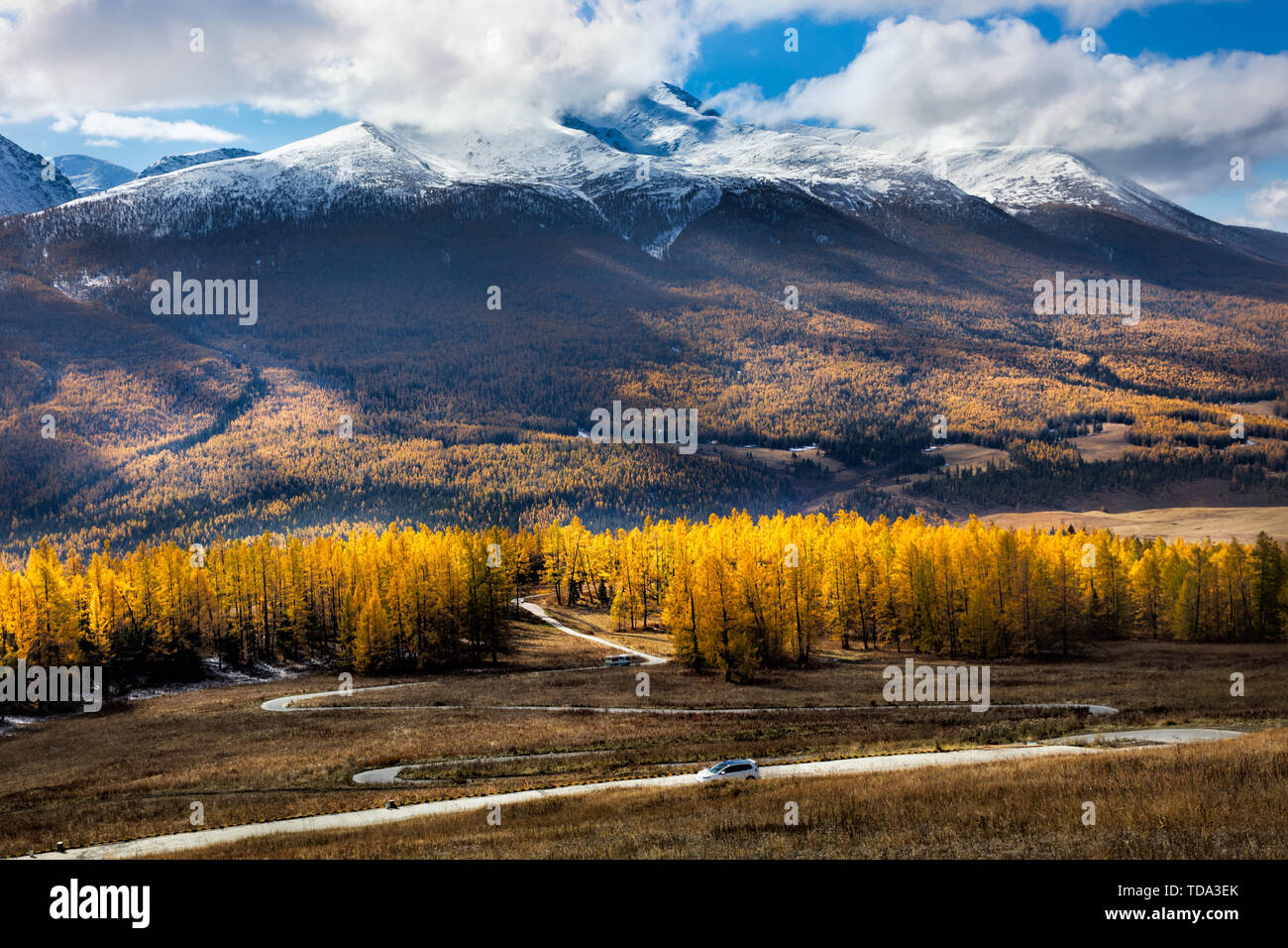 Kanas autumn color Stock Photo - Alamy