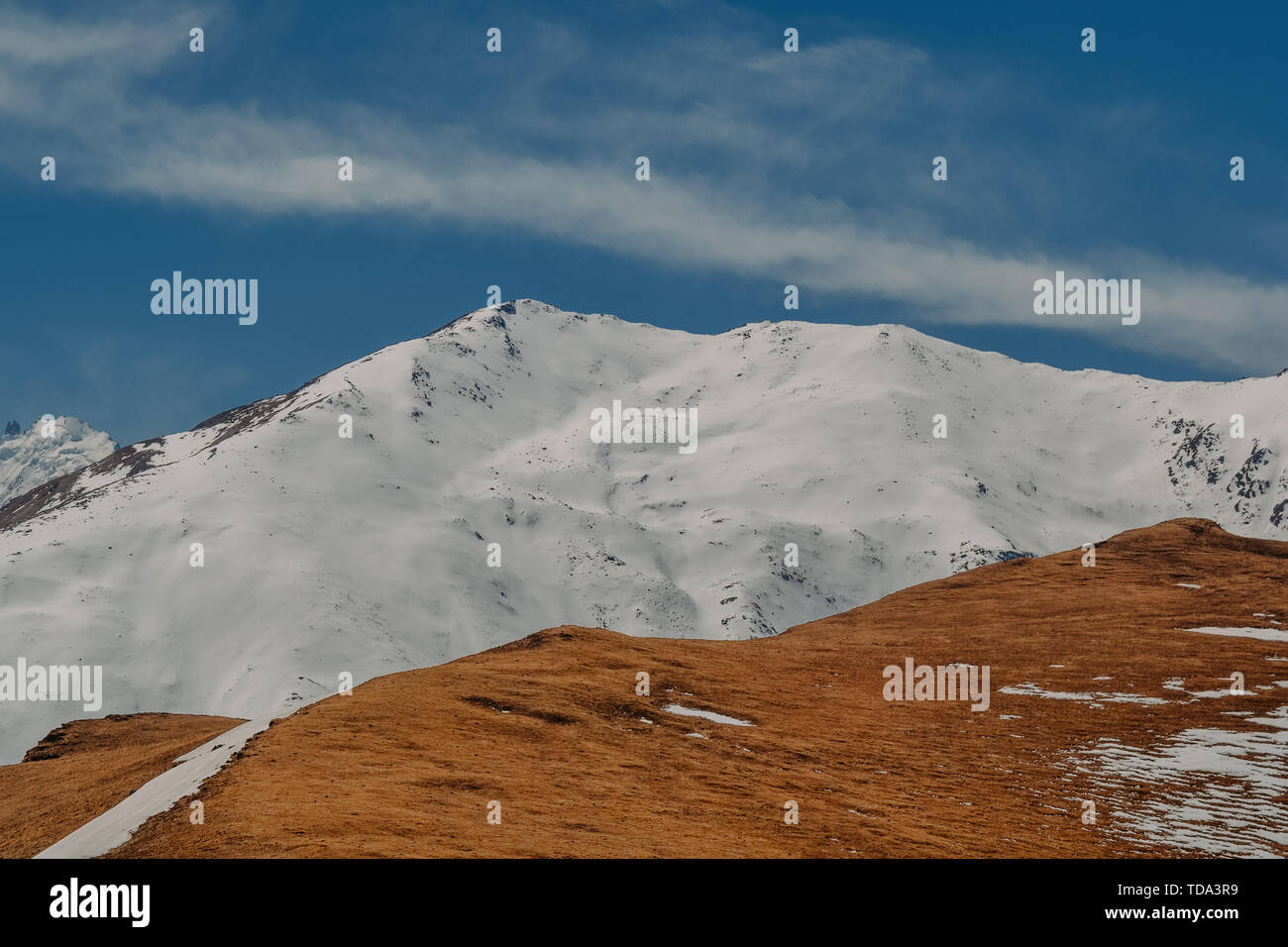 landscape from the high mountains in the daytime Stock Photo - Alamy