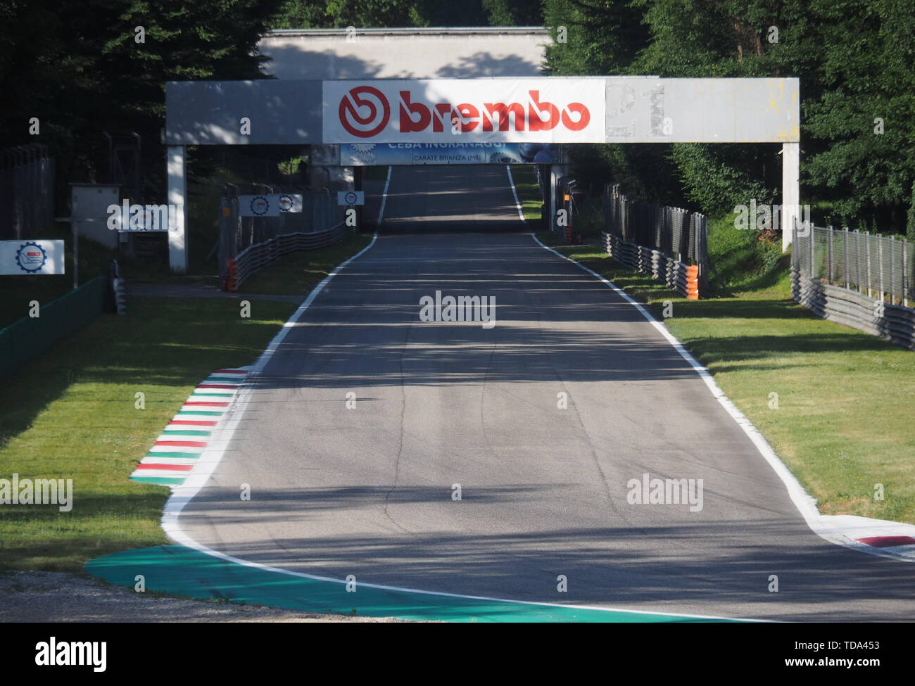 MONZA, ITALY - June 13, 2019: The Autodromo Nazionale Monza, Ascari ...