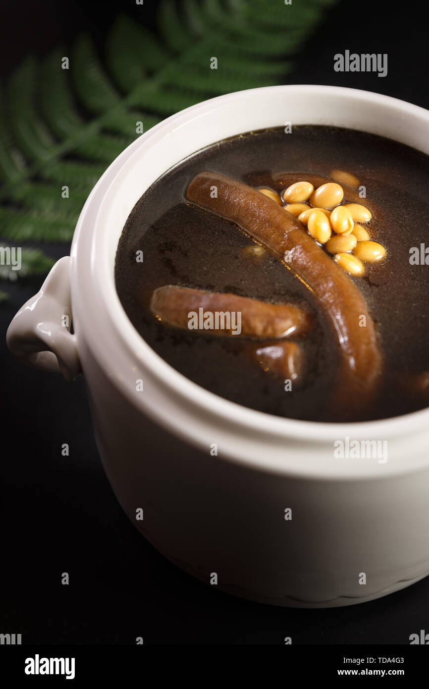 Small intestine soup Stock Photo - Alamy
