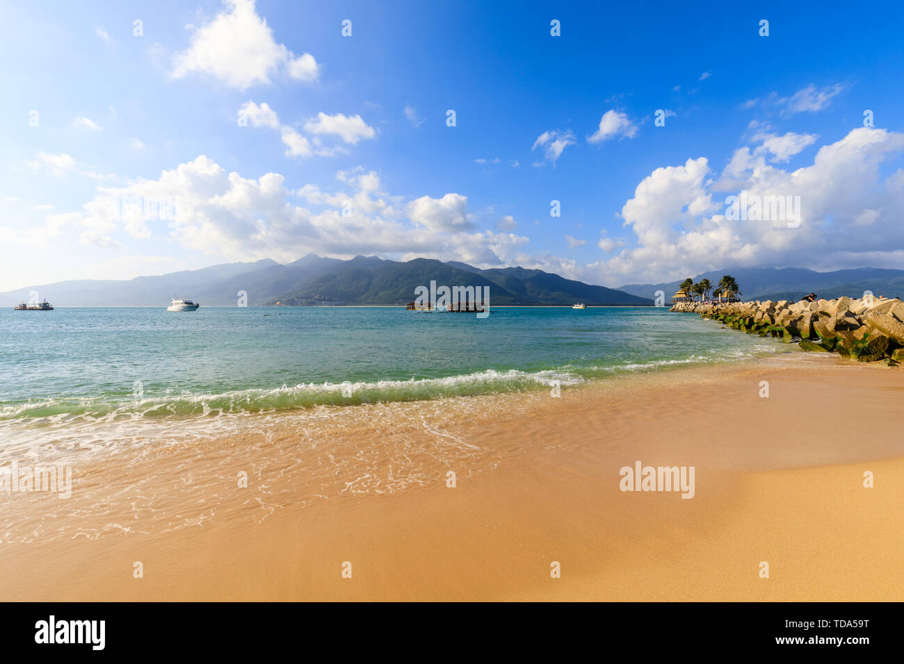 Boundary Island, Hainan, China Stock Photo - Alamy