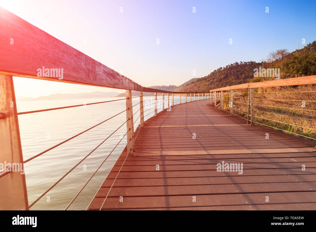 Wooden Trestle Road High Resolution Stock Photography and Images - Alamy
