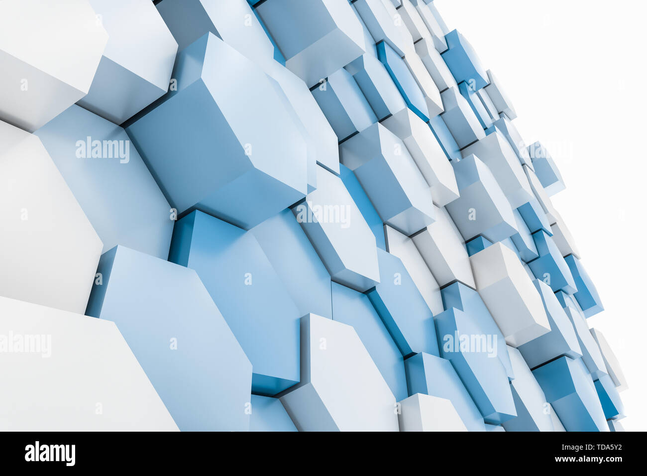 Hexagonal square combination, technology-sensitive background, three ...