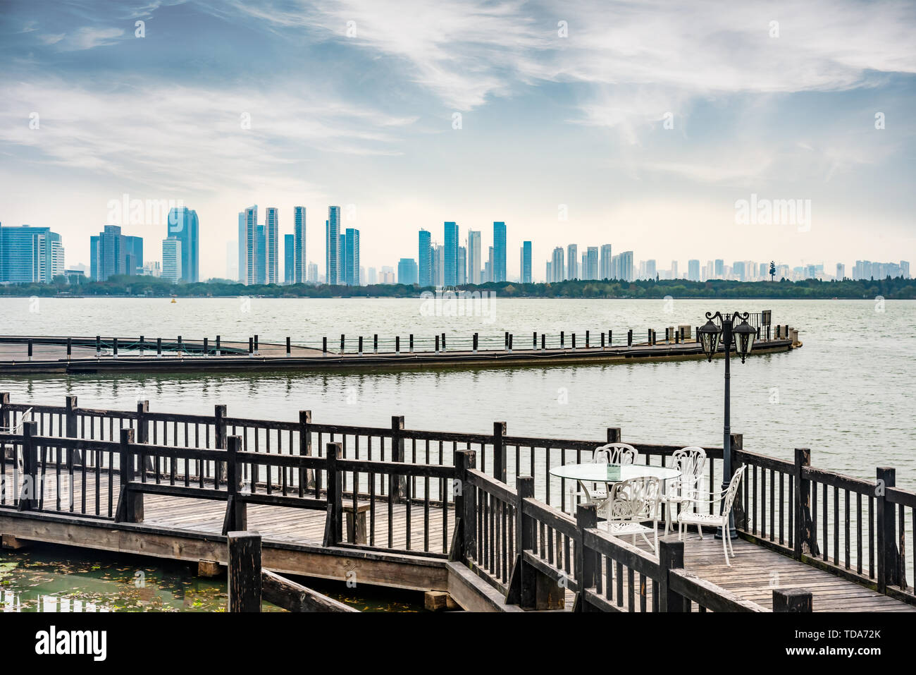 The scenery of Li Lake in Wuxi City Stock Photo - Alamy