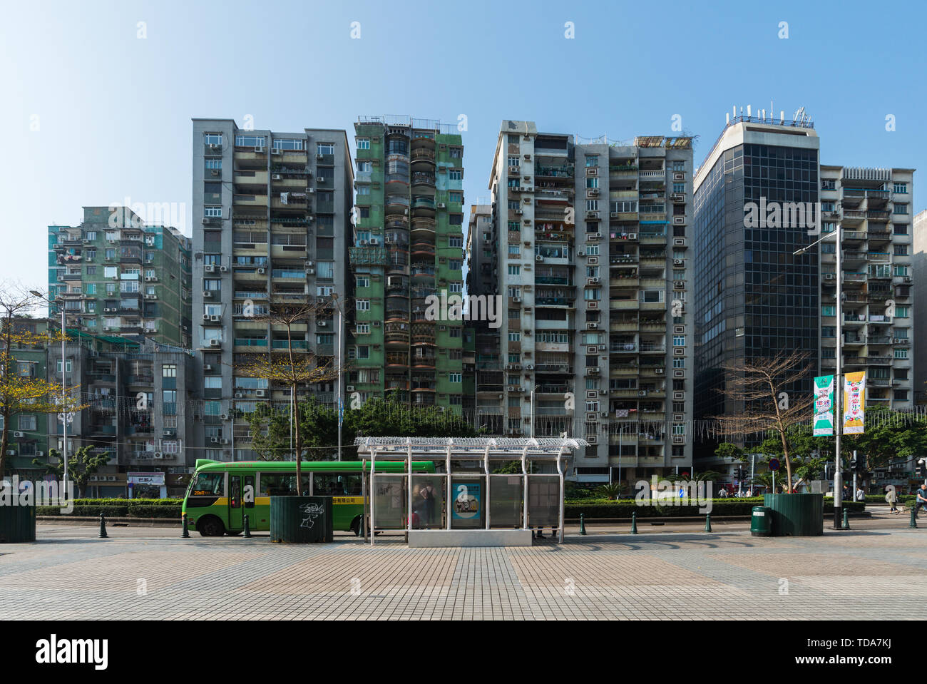Macau residential buildings hi-res stock photography and images - Alamy