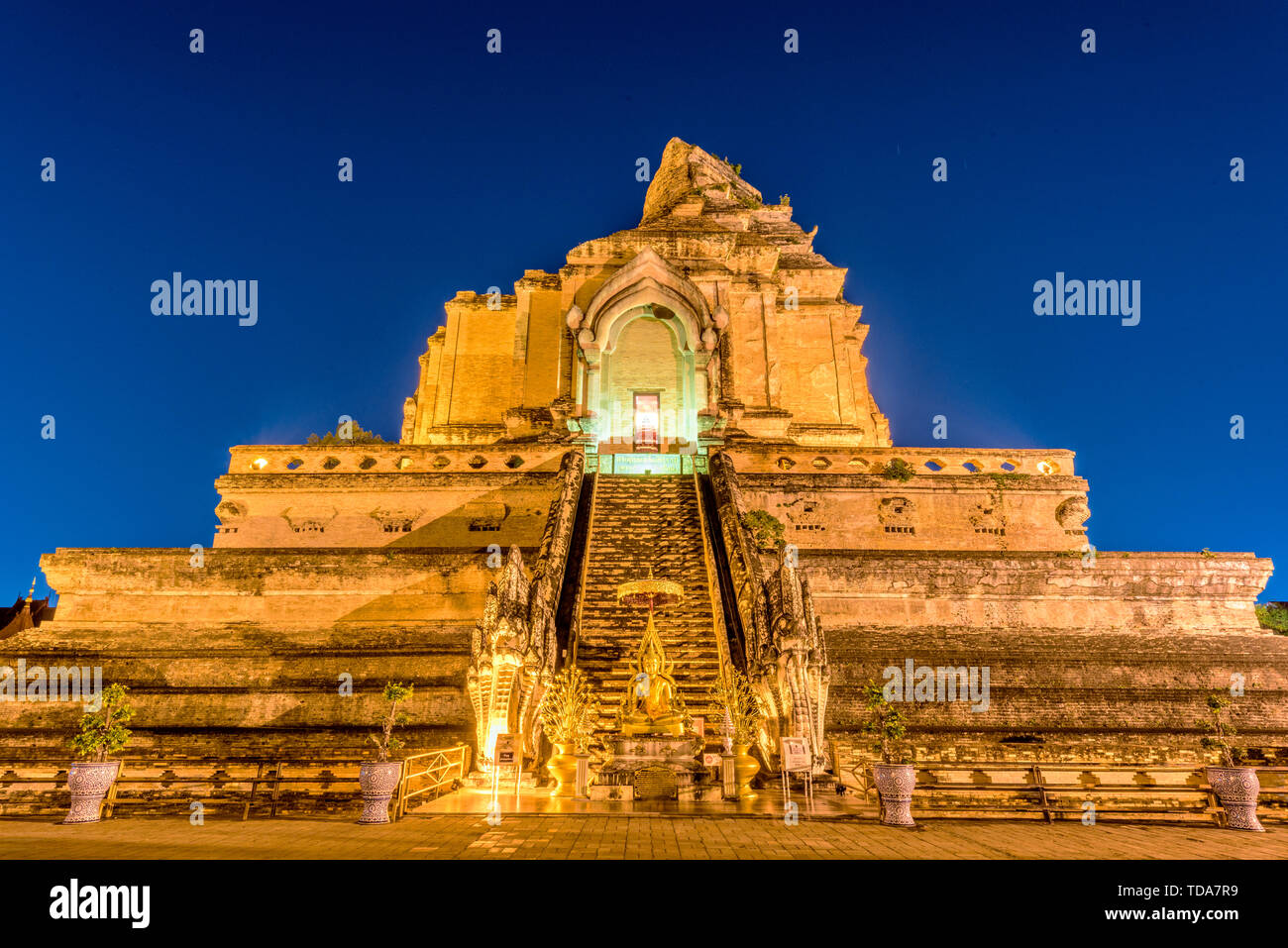 Southeast Asia, Thailand, Chiang Mai Grand Tower Temple, Thailand ...