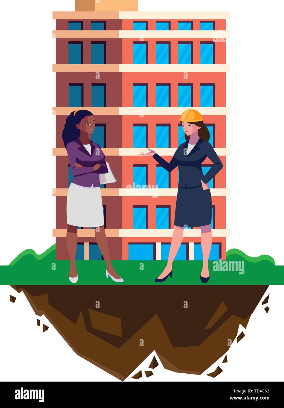 African women construction work Stock Vector Images - Alamy