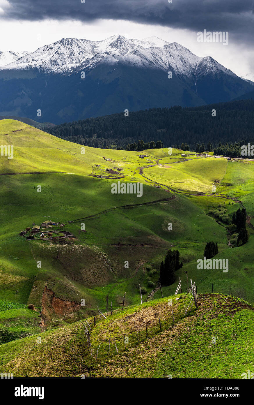 Beautiful scenery of Xinjiang Stock Photo - Alamy