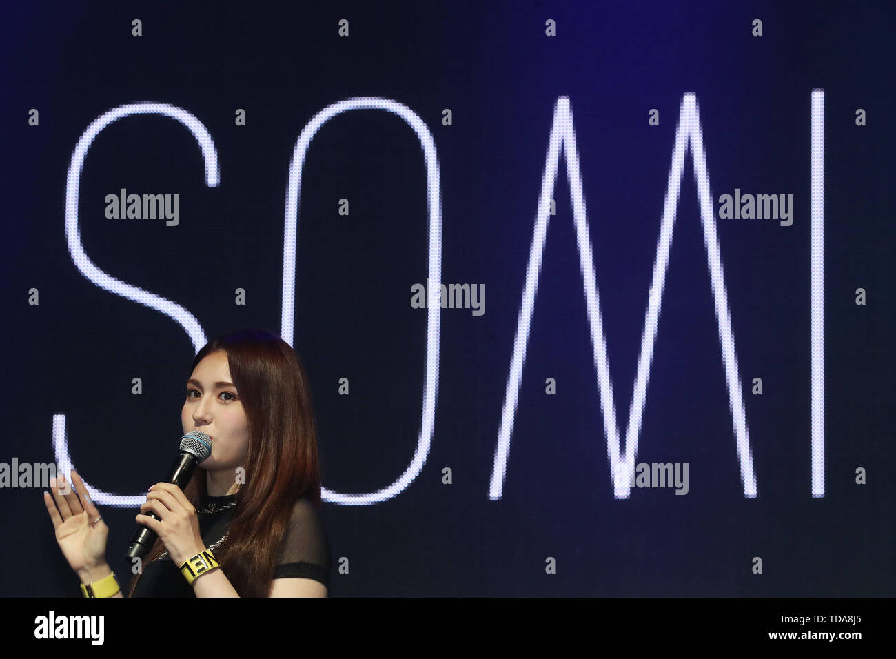 14th June, 2019. S. Korean singer Jeon So-mi South Korean singer Jeon ...