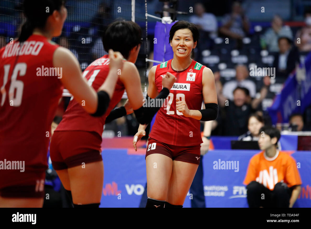 Musashino Forest Sport Plaza, Tokyo, Japan. 13th June, 2019. Aya Watanabe (JPN), JUNE 13, 2019 ...