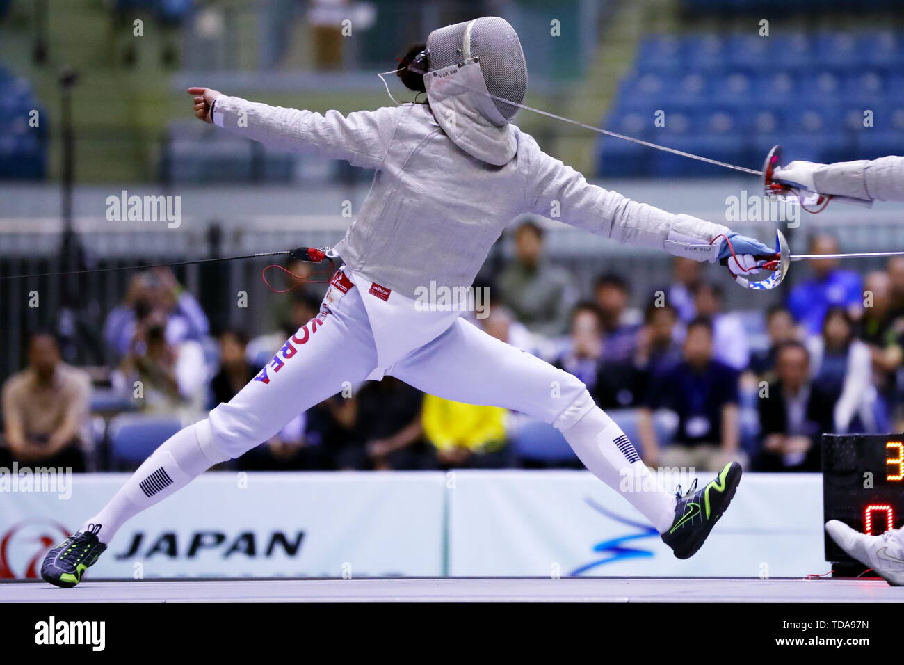 Chiba Port Arena, Chiba, Japan. 13th June, 2019. Kim Jiyeon (KOR), JUNE ...