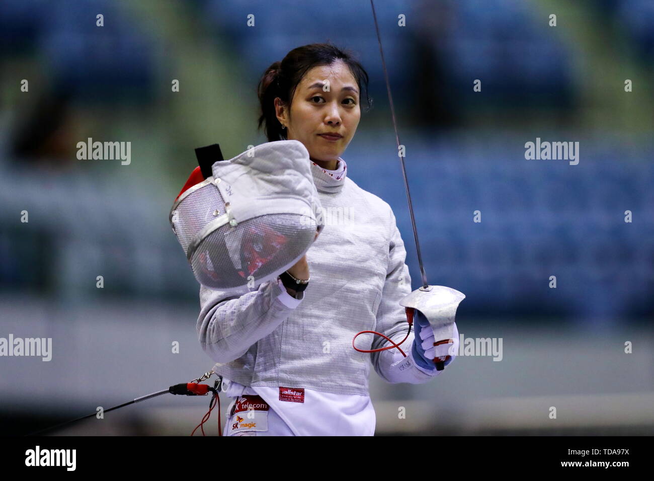 Chiba Port Arena, Chiba, Japan. 13th June, 2019. Kim Jiyeon (KOR), JUNE ...