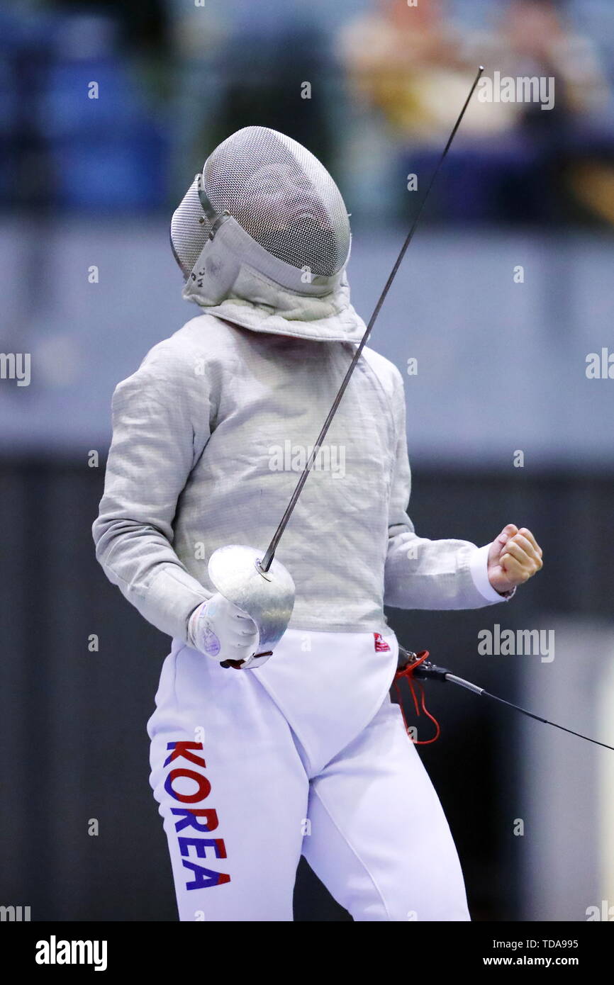 Chiba Port Arena, Chiba, Japan. 13th June, 2019. Yoon Jisu (KOR), JUNE ...