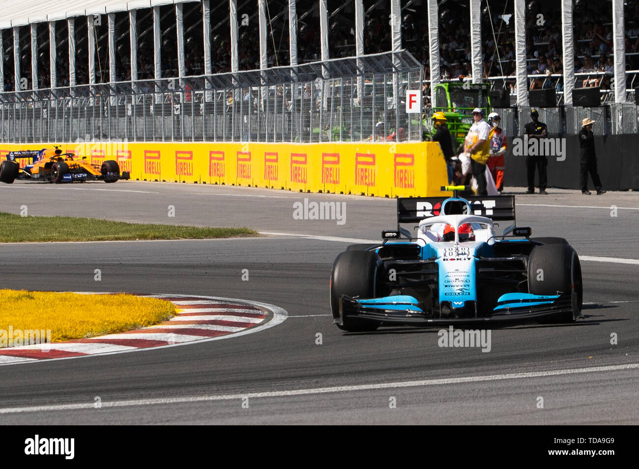 June 09, 2019: Williams Mercedes driver Robert Kubica (88) of Poland ...