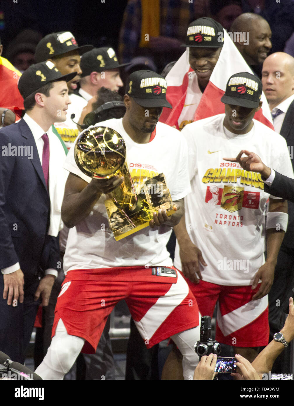 Nba finals 2019 trophy hi-res stock photography and images - Alamy