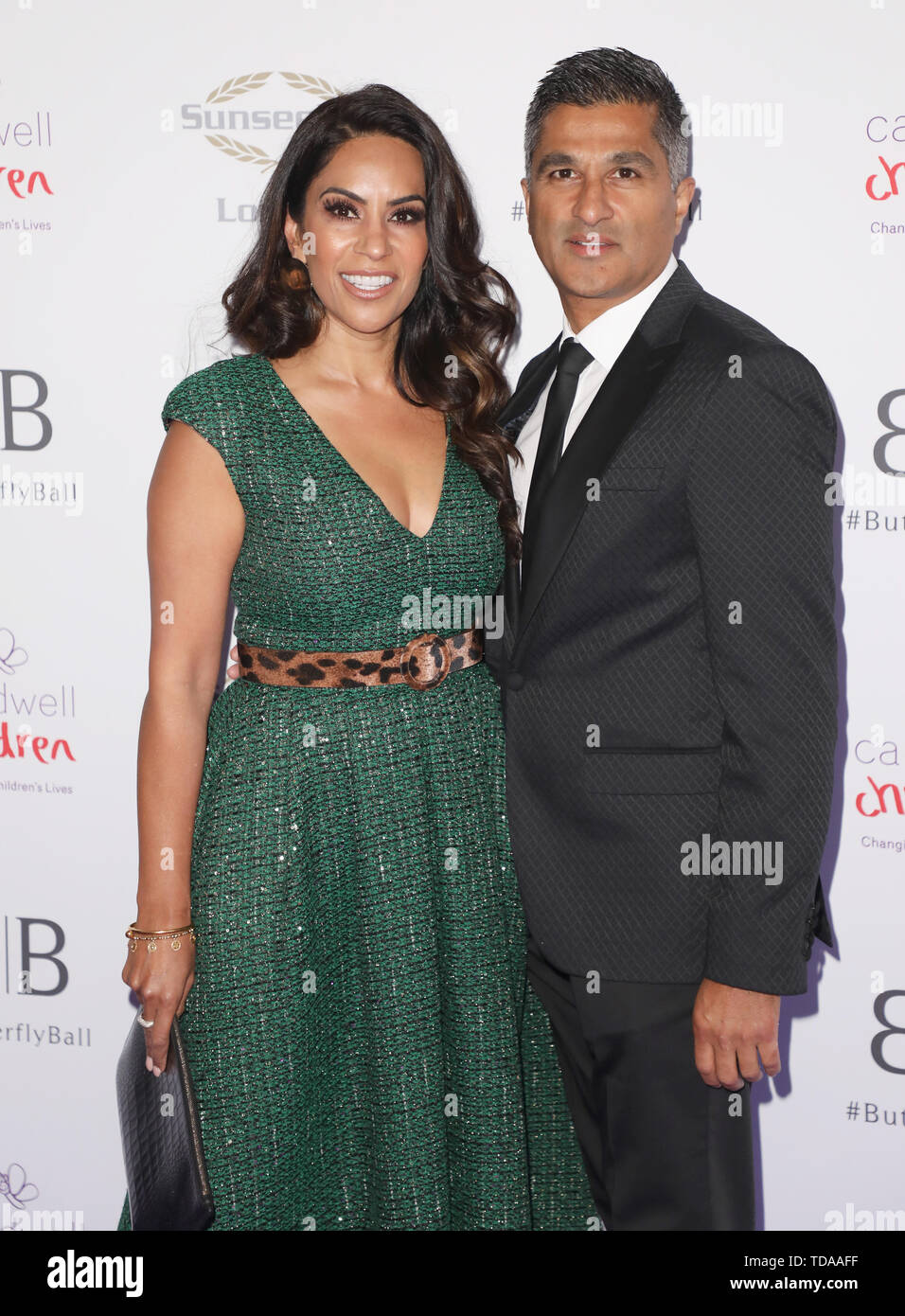 London, UK. 13th June, 2018. Seema and Sandeep Malhotra attending the ...
