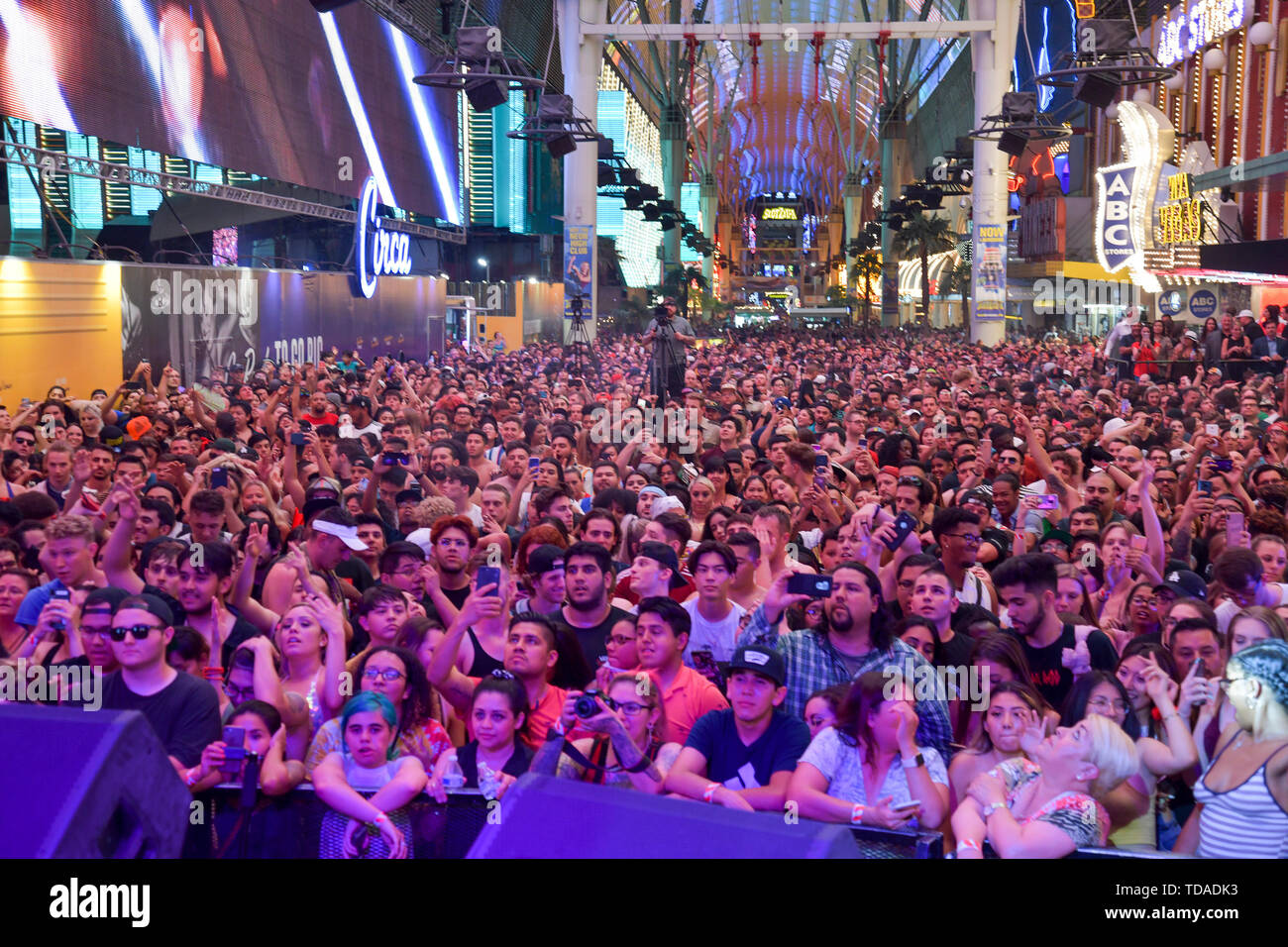 Las Vegas, NV, USA. 13th June, 2019. DJ Steve Aoki Debuts World ...
