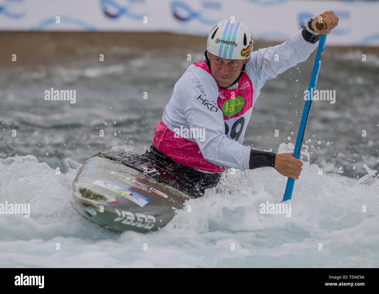 London, UK. 14th June 2019, Lee Valley Whitewater Centre, London ...