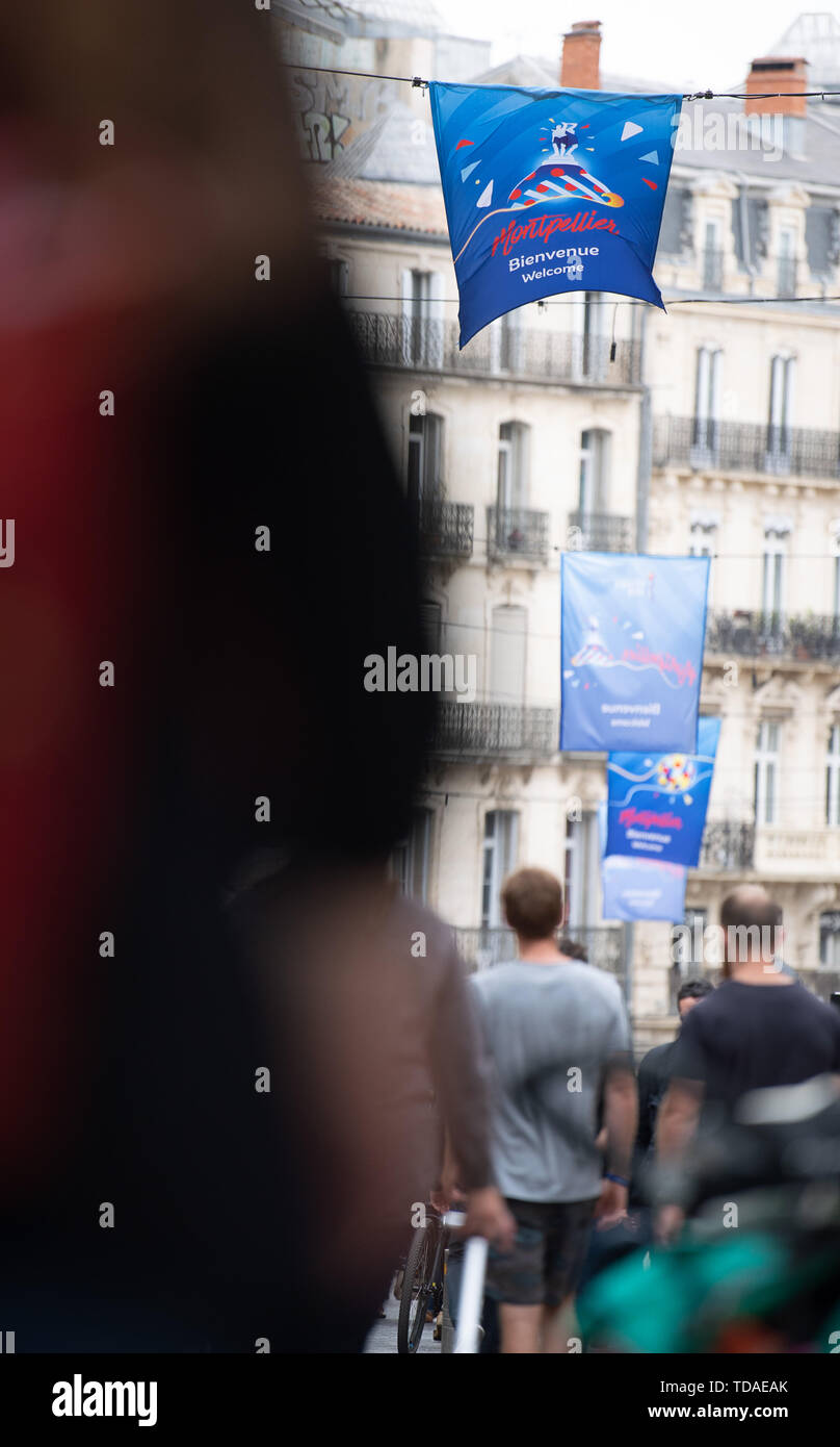 Walk of the flags hi-res stock photography and images - Alamy