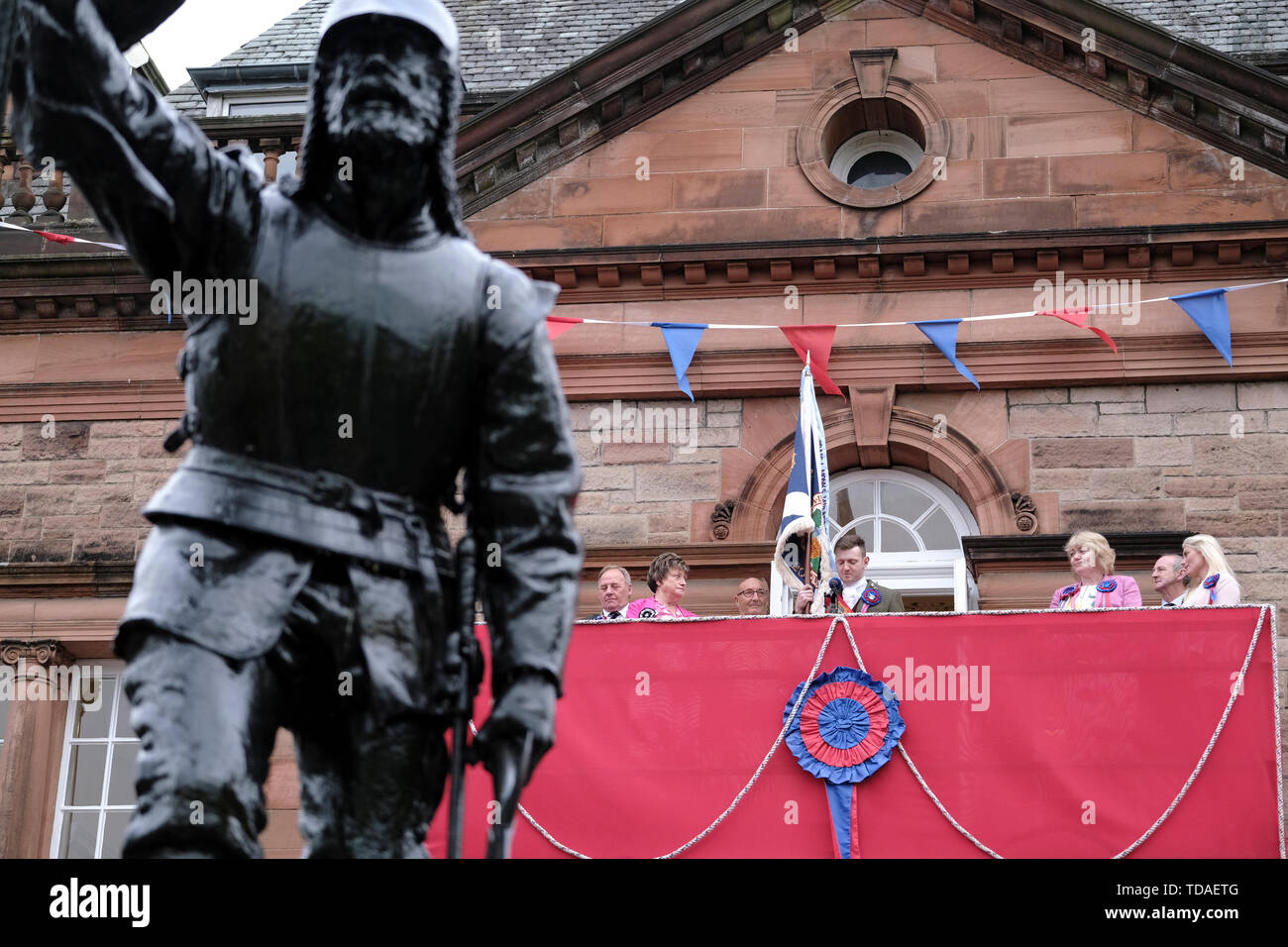 Selkirk, Scotland, UK. 14th June, 2019. Selkirk Common Riding 2019 ...
