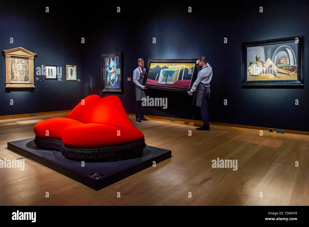 Edward james art magritte hi-res stock photography and images - Alamy