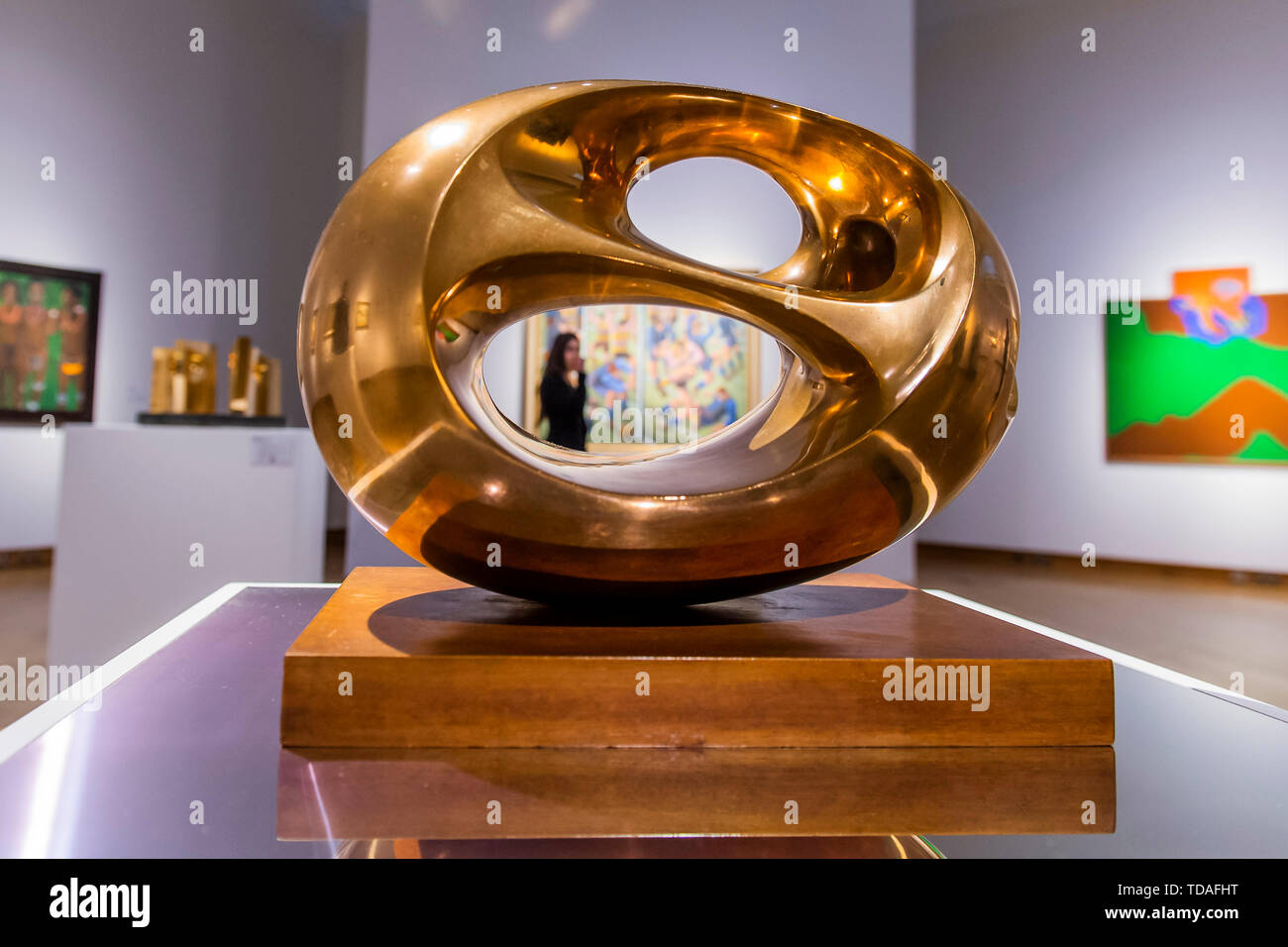 Oval Sculpture Barbara Hepworth