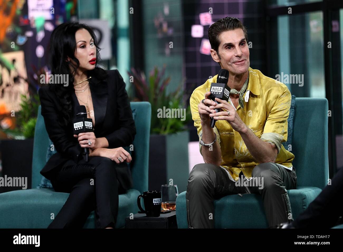 New York, NY, USA. 13th June, 2019. Etty Lau Farrell, Perry Farrell ...