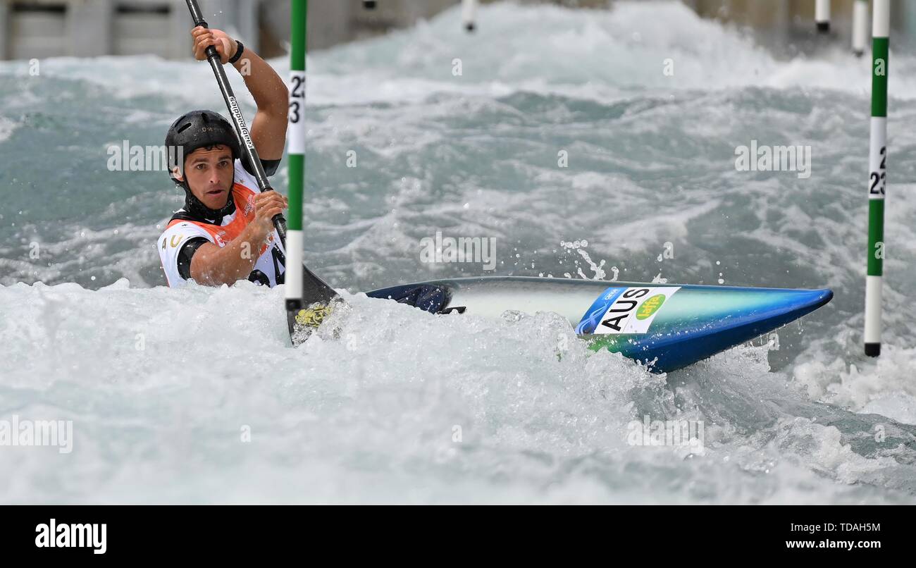 Lee Valley, Hertforshire, UK. 14th June, 2018. Timothy Anderson (AUS ...