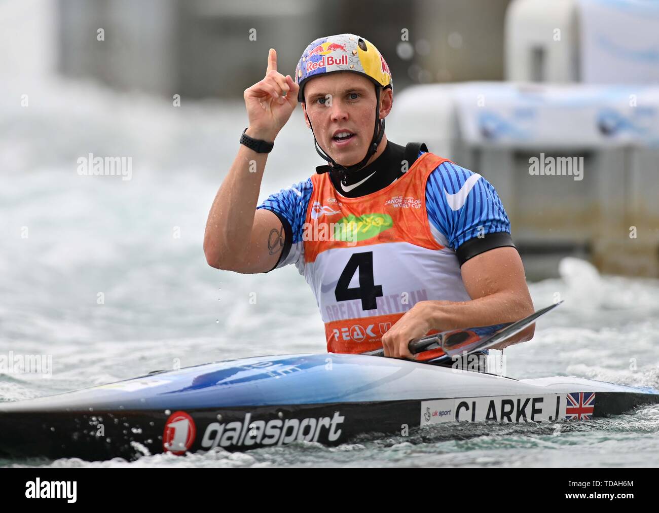 Lee Valley, Hertforshire, UK. 14th June, 2018. Joeseph (Joe) Clarke ...