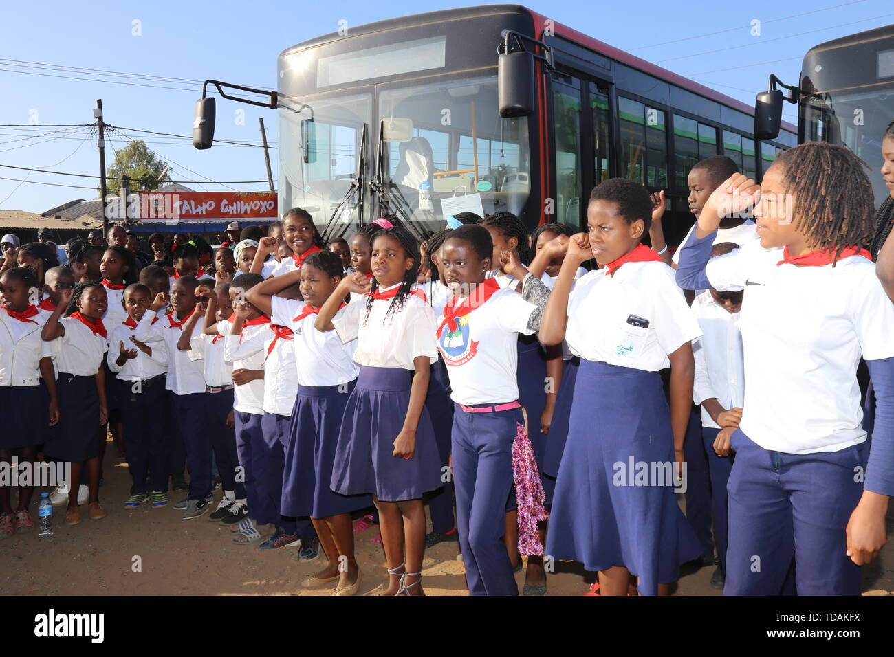 African buses hi-res stock photography and images - Alamy