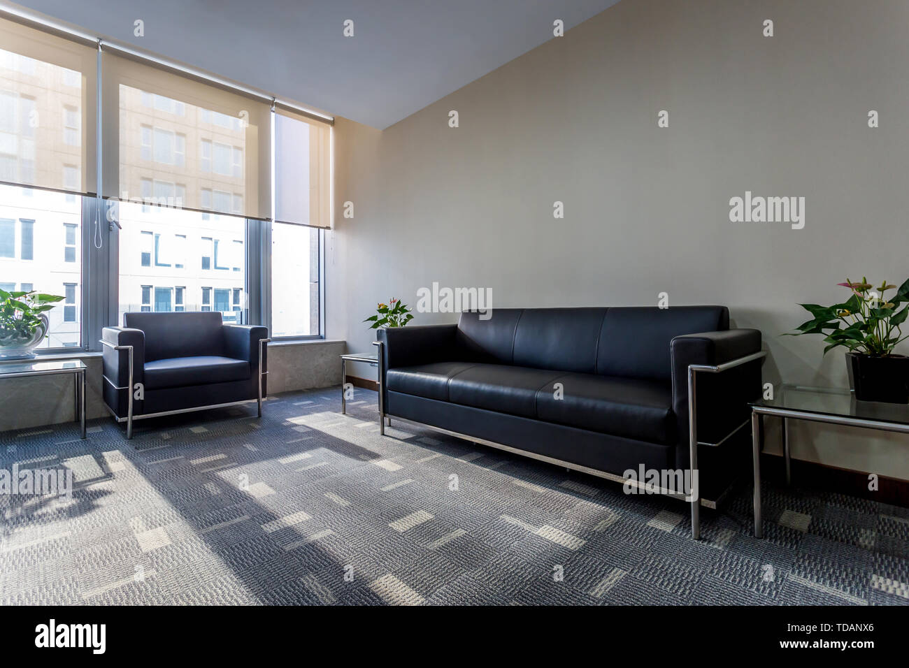 The rest room in modern office building Stock Photo - Alamy