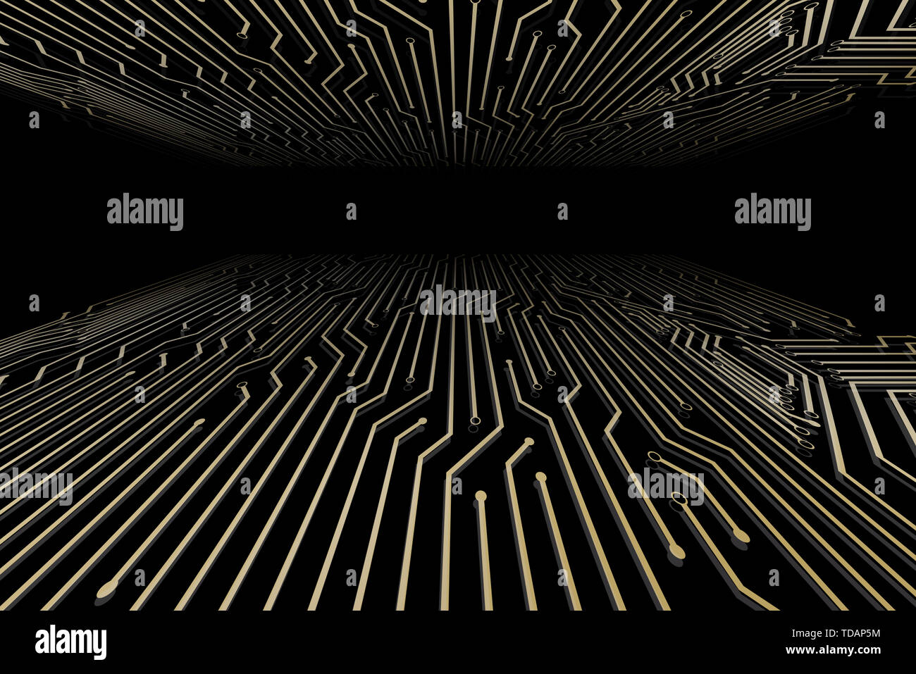 Circuit line background diagram Stock Photo - Alamy