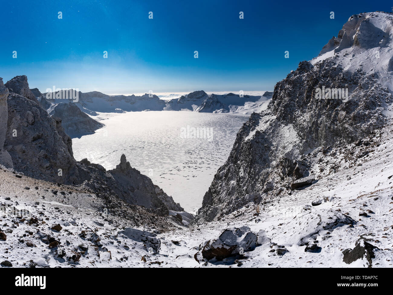 Changbaishan Tianchi Lake Stock Photo - Alamy