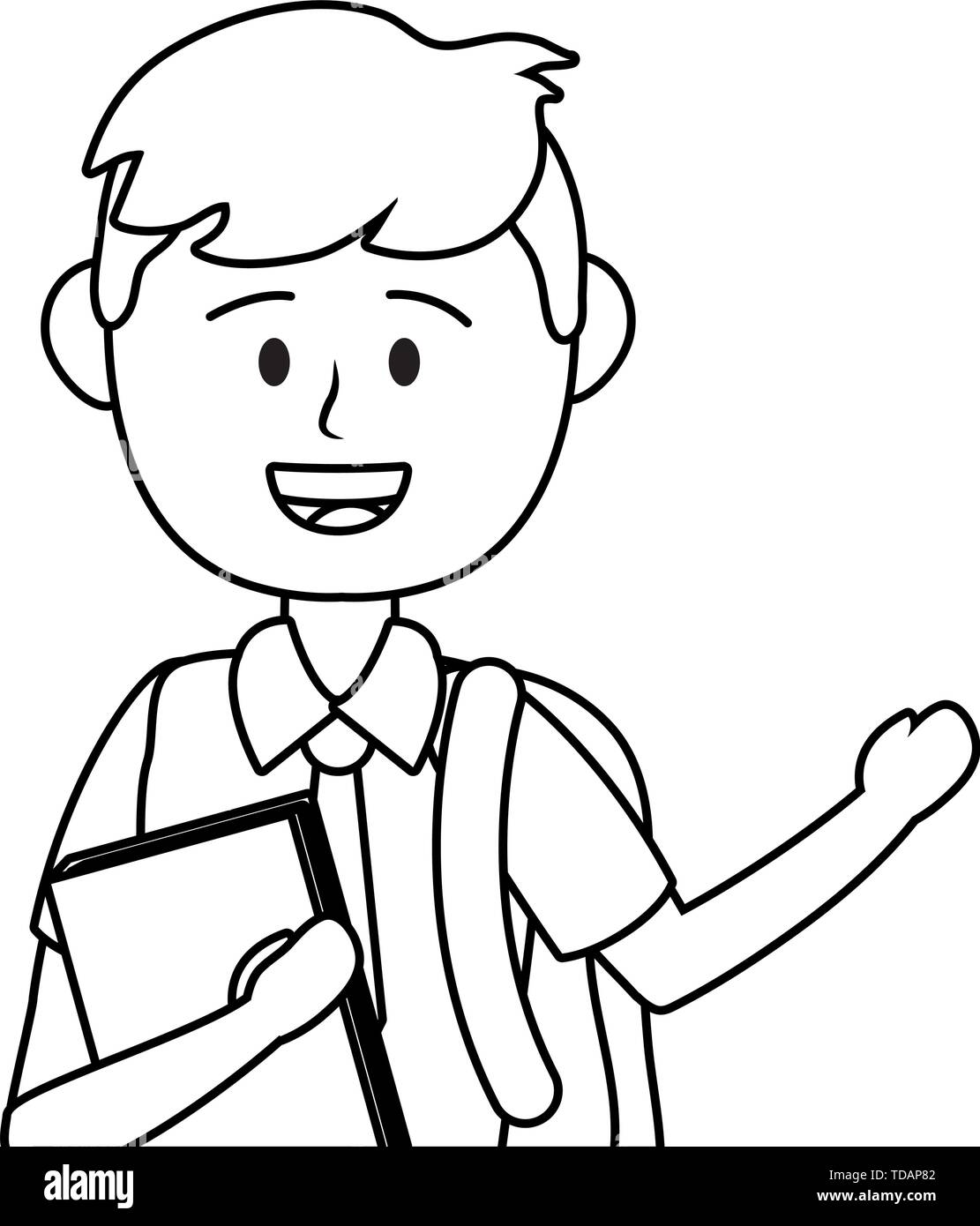 Boy kid design, School education learning knowledge study and class ...