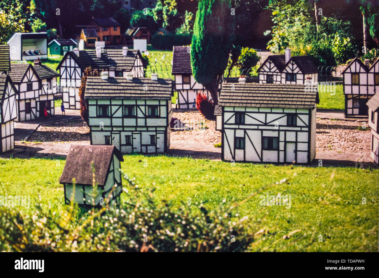 British Residential Model Exhibition Stock Photo - Alamy