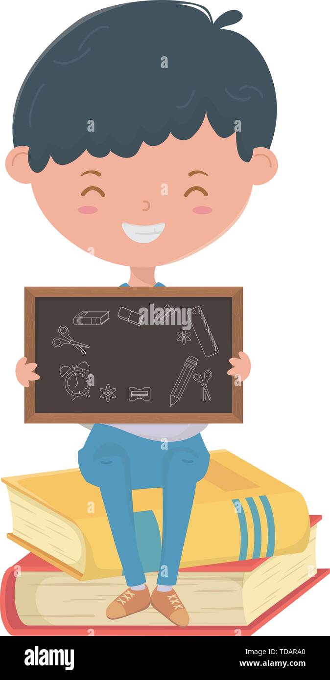 Boy kid design, School education learning knowledge study and class ...