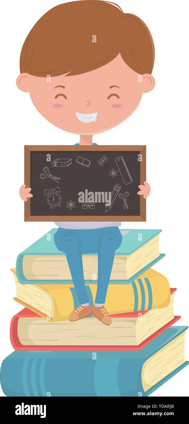 Boy kid design, School education learning knowledge study and class ...